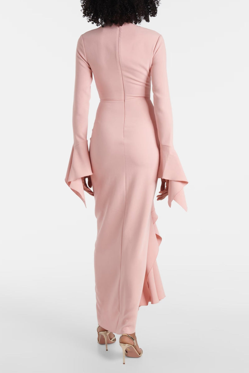 SOLACE LONDON - Della Draped Gown | AL BOUSHIYA – ALBOUSHIYA