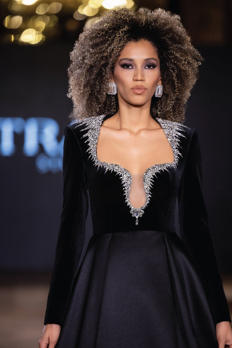 TRACY STUDIO - Midnight Radiance Gown | AL BOUSHIYA – ALBOUSHIYA